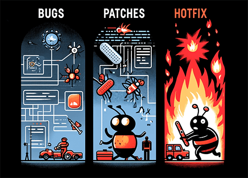 Differenza tra bug, patch e hotfix nel mondo informatico - Onorato ...